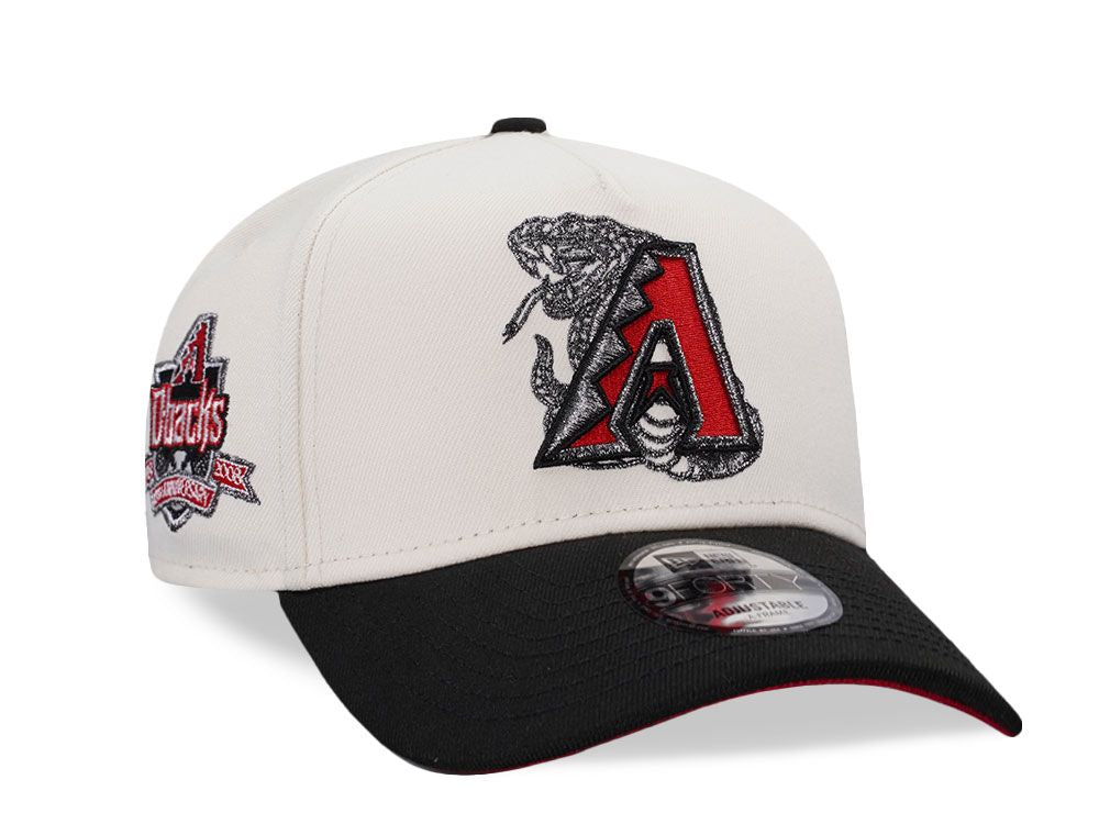 Gorra Diamondbacks de Arizona “Anniversary Chrome 10th” – 𝐑𝐈𝐏 𝐂𝐀𝐏𝐒